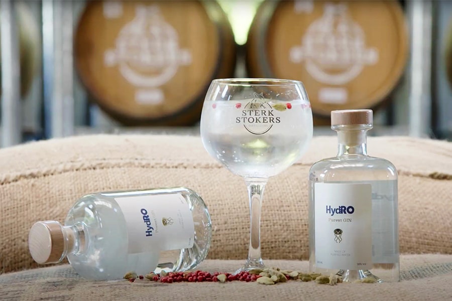 Nieuw: gin gemaakt met gezuiverd afvalwater van industriële wasserijen